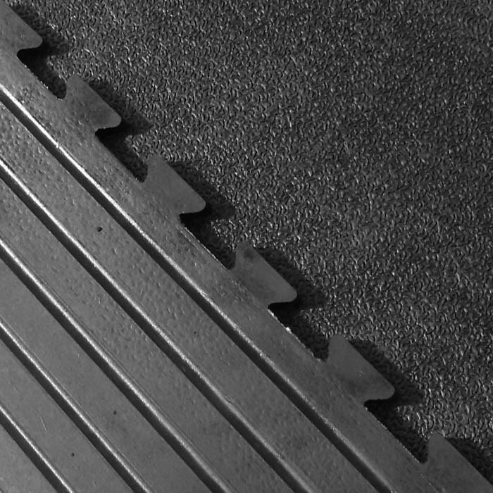 Heavy Duty Interlocking Rubber Gym Mats 1.8m x 1.2m x 17mm, Non-Slip,